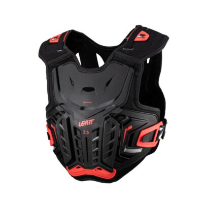 Защита панцирь подростковый Leatt Chest Protector 2.5 Junior (Black/Red, L/XL, 2025 (5022151391))
