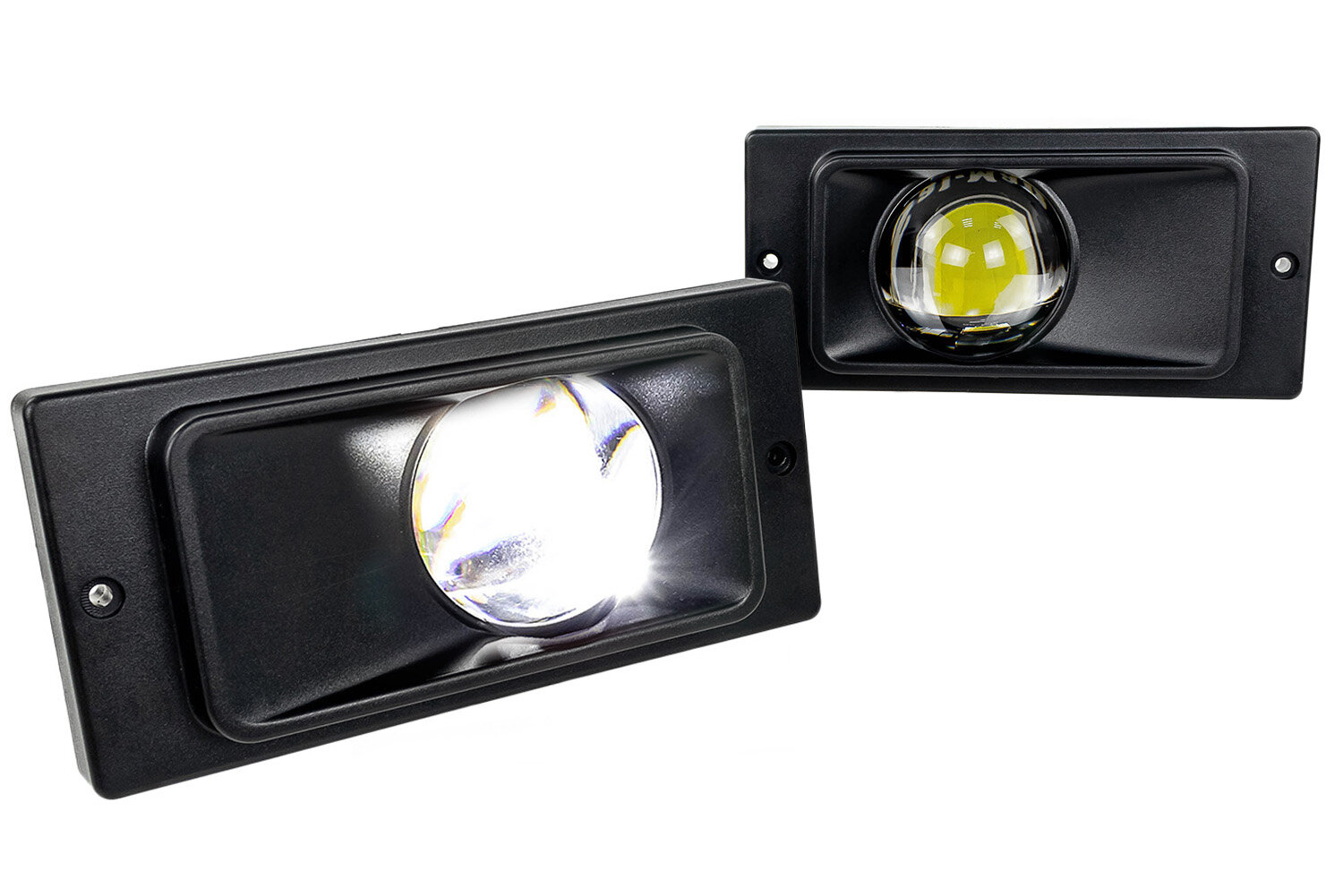 ПТФ светодиодные с линзой 13000lux, 60W Sal-Man на ВАЗ 2110-2112, 2113-2115, Шевроле Нива до 2009 г. в.