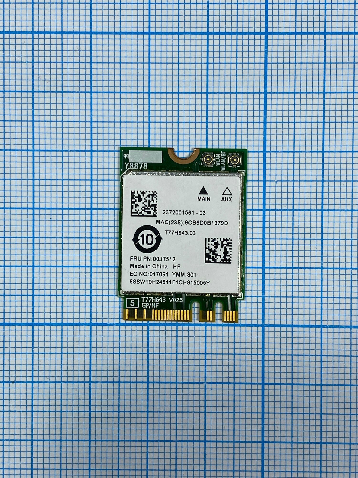 Wi-Fi модуль для Lenovo Legion Y920-17IKB Y900-17ISK Y910-17ISK