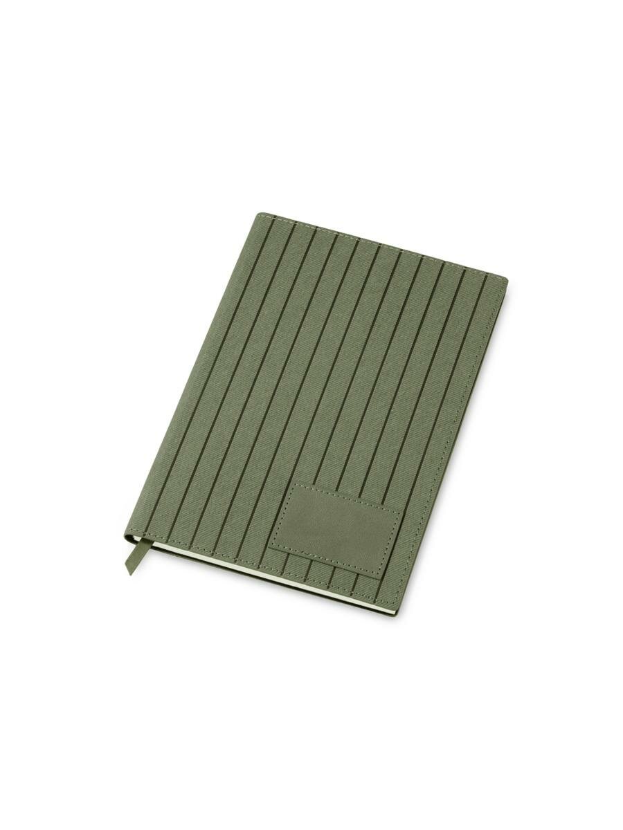 Блокнот в гибкой обложке А5 «Bradbury», цвет зеленый оливковый