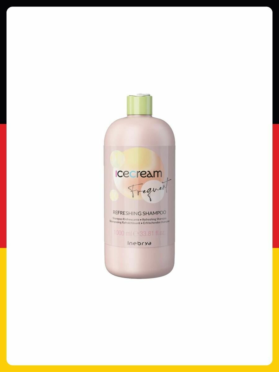 Шампунь для волос Inebrya Ice Cream Refreshing Shampoo 1000 ml
