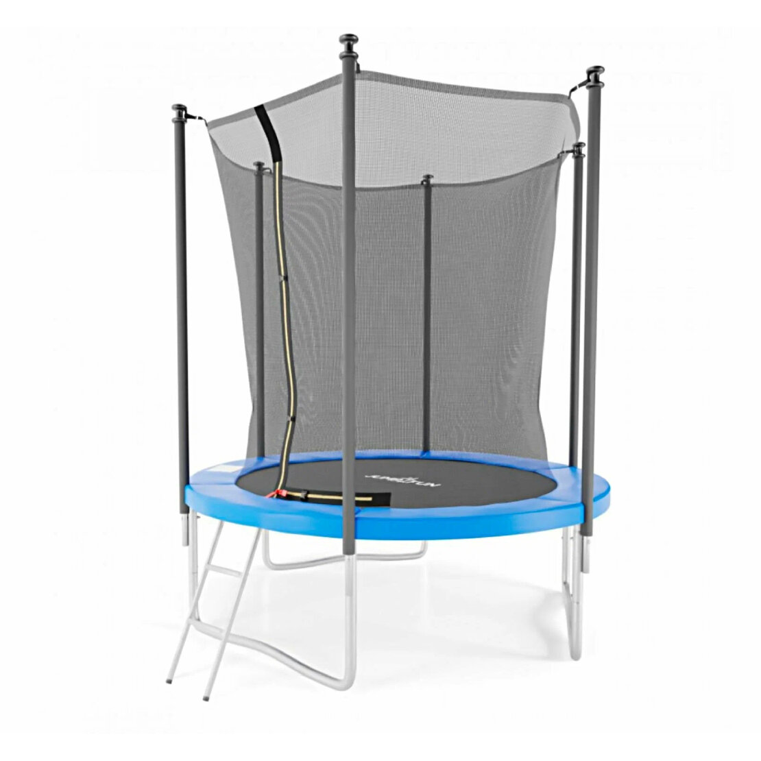 Батут DFC Trampoline STOCK 6 ft JUMP4FUN с внешней защитной сеткой, 183 см, максимальный вес 80 кг