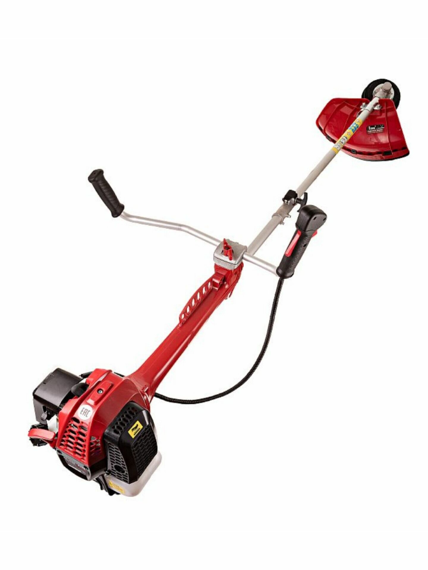 Триммер бензиновый Number One GT560- Pro New Quick Start, Для травы, Садовый, Мощность 2500Вт, 3л/c, Красный