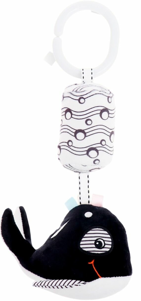 Мягкая развивающая подвесная игрушка "Китёнок" в детскую кроватку или коляску, подвеска для новорожденных в машину