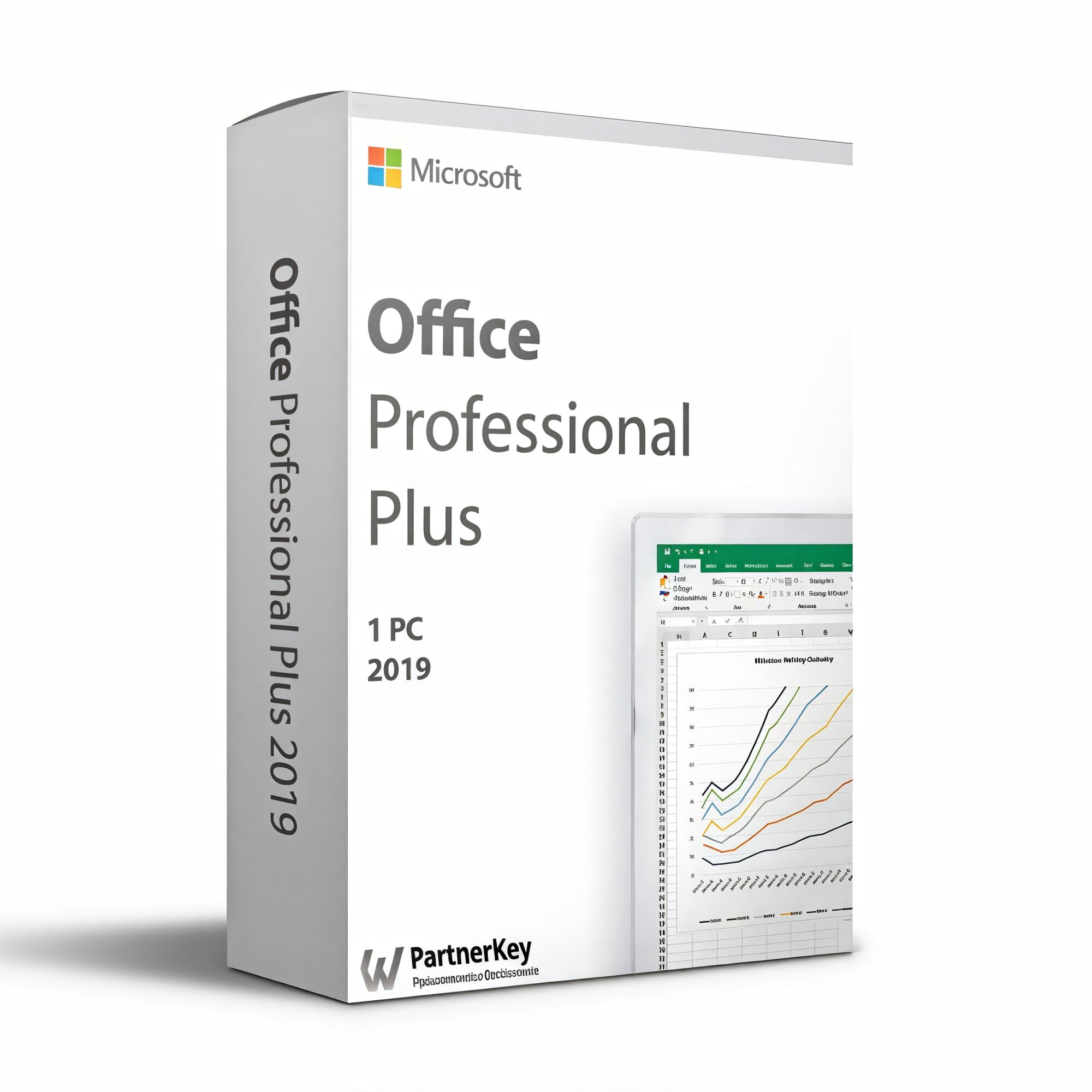 Ключ активации Microsoft Office 2019 , электронный, бессрочный, мультиязычный с привязкой
