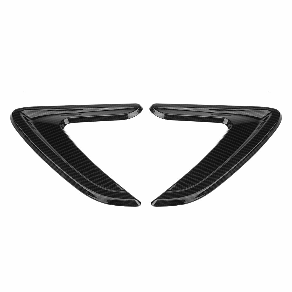 Наклейка на крыло для бокового воздуховода автомобиля BMW 3 серии F30 2012-2016 из углеродного волокна