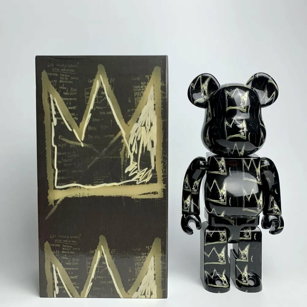Bearbrick 400% Баския 8-го поколения ABS фигурка действия набор в коробке 28cm, ABS пластик,3p3l1872476100 GZTC