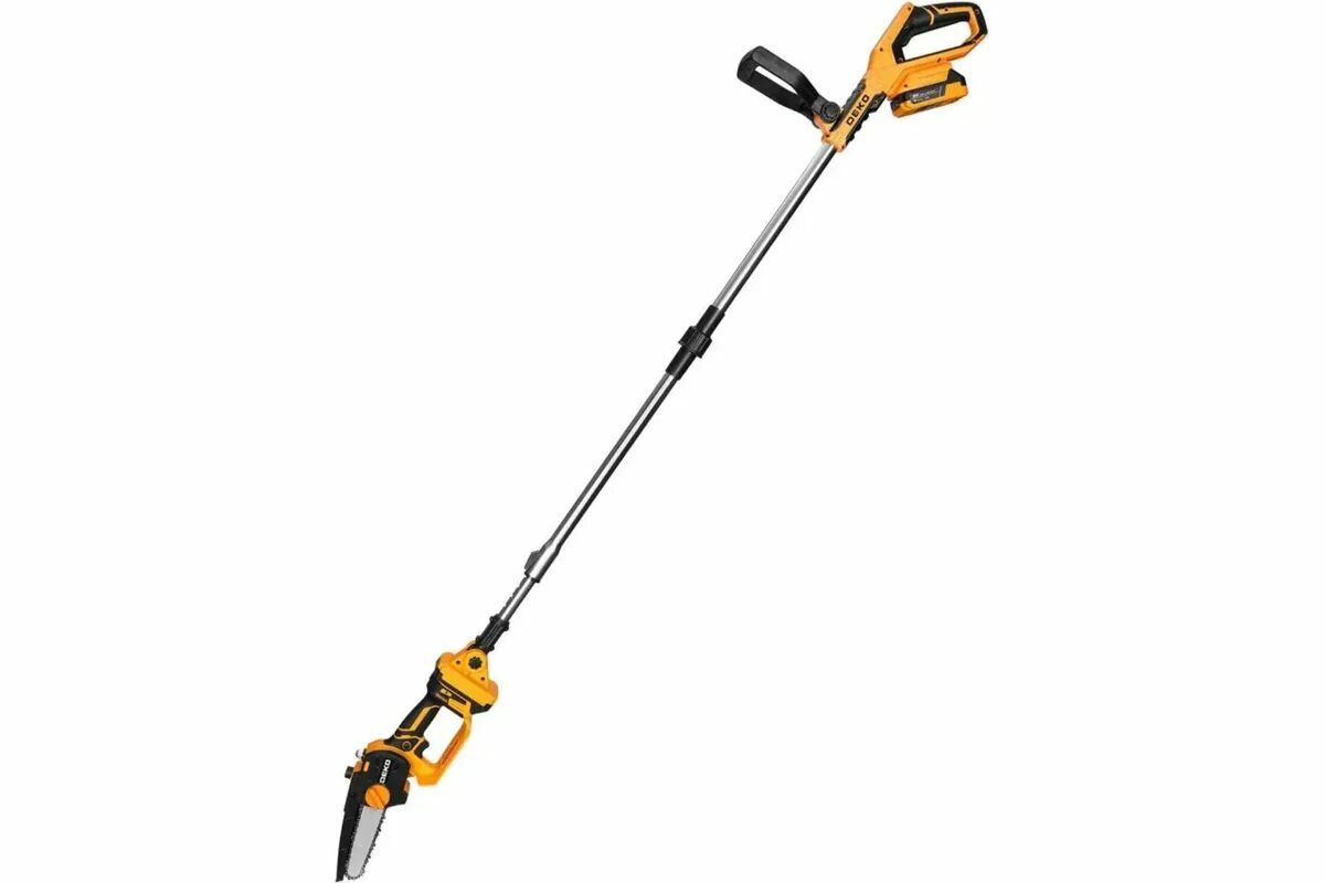 Цепная аккумуляторная пила-высоторез DEKO DKCHS 20-150, 20В, 1x4.0Ач 085-4447