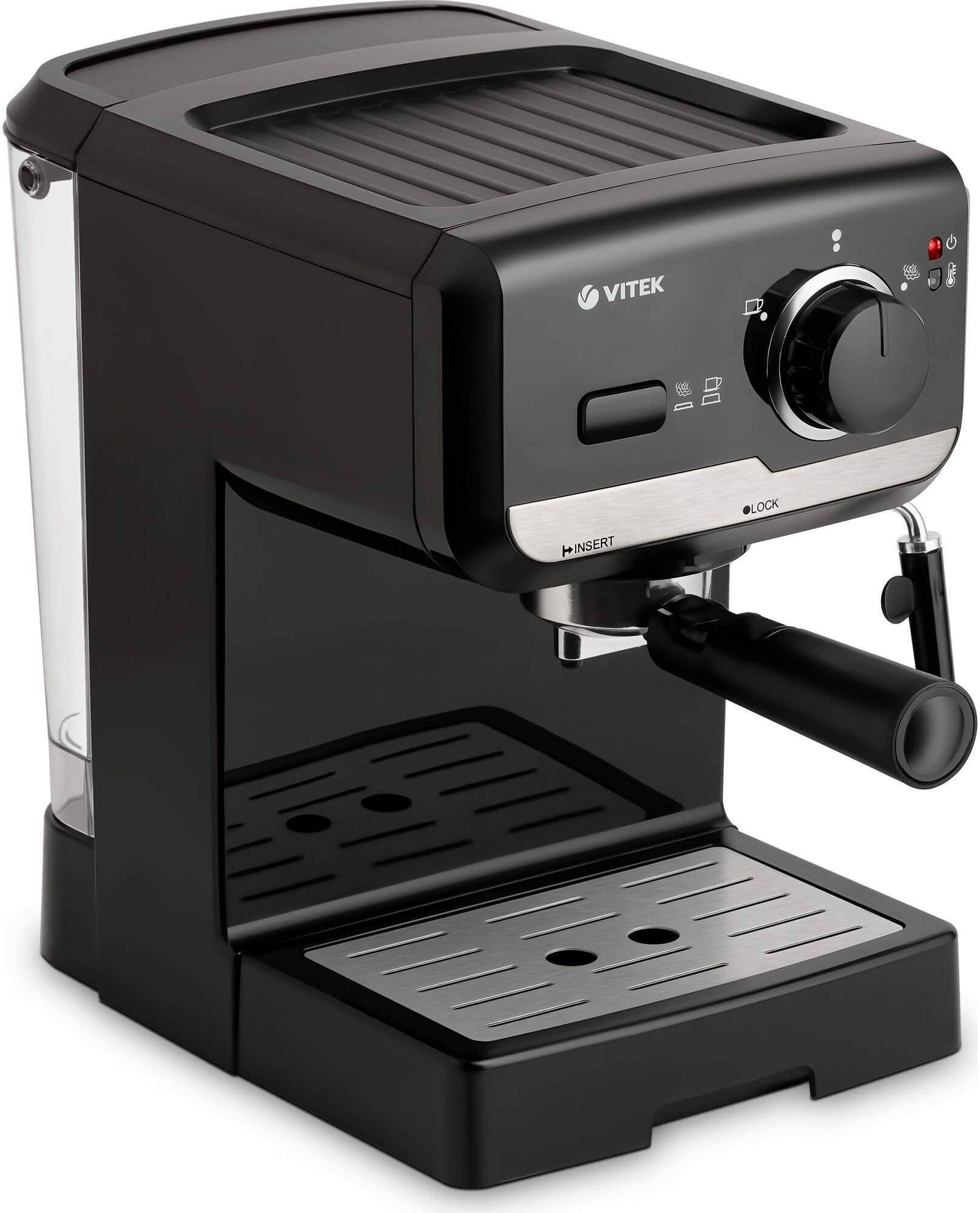Кофеварка рожковая Vitek VT-1502 черный