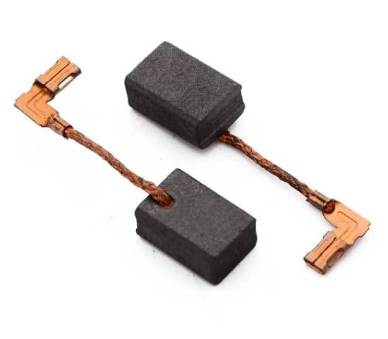 Щетки угольные 6*9*13мм(2шт) поводок, клемма-мама угловая