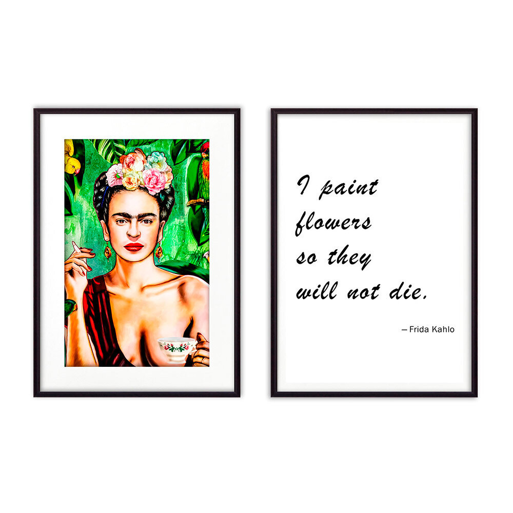 Набор постеров Фрида Кало №1, 40х60 см, 2 шт.