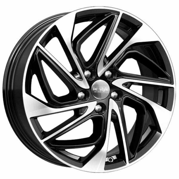 Колесный диск K&K КС883 7x18 5x114.3 ET38 D67.1 Алмаз черный