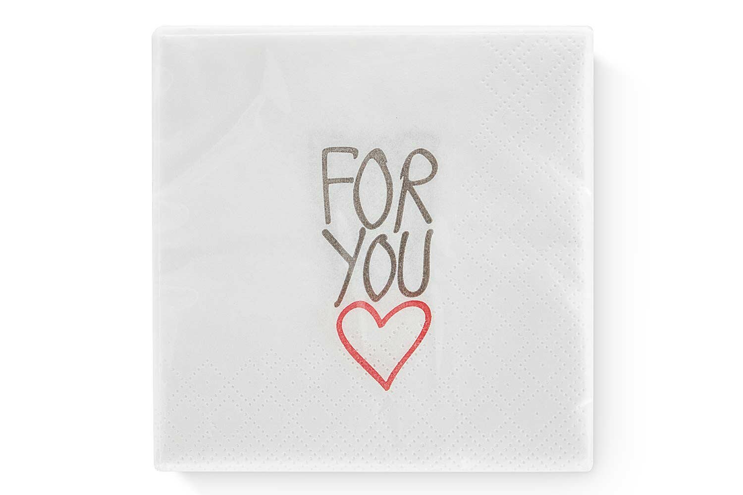 For you салфетки двухслойные 30 шт мягкие гигиеничные бумажные салфетки для дома