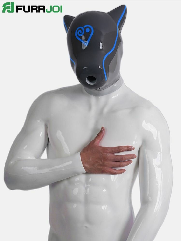 Furrjoi Силиконовая собака Ido с рисунком