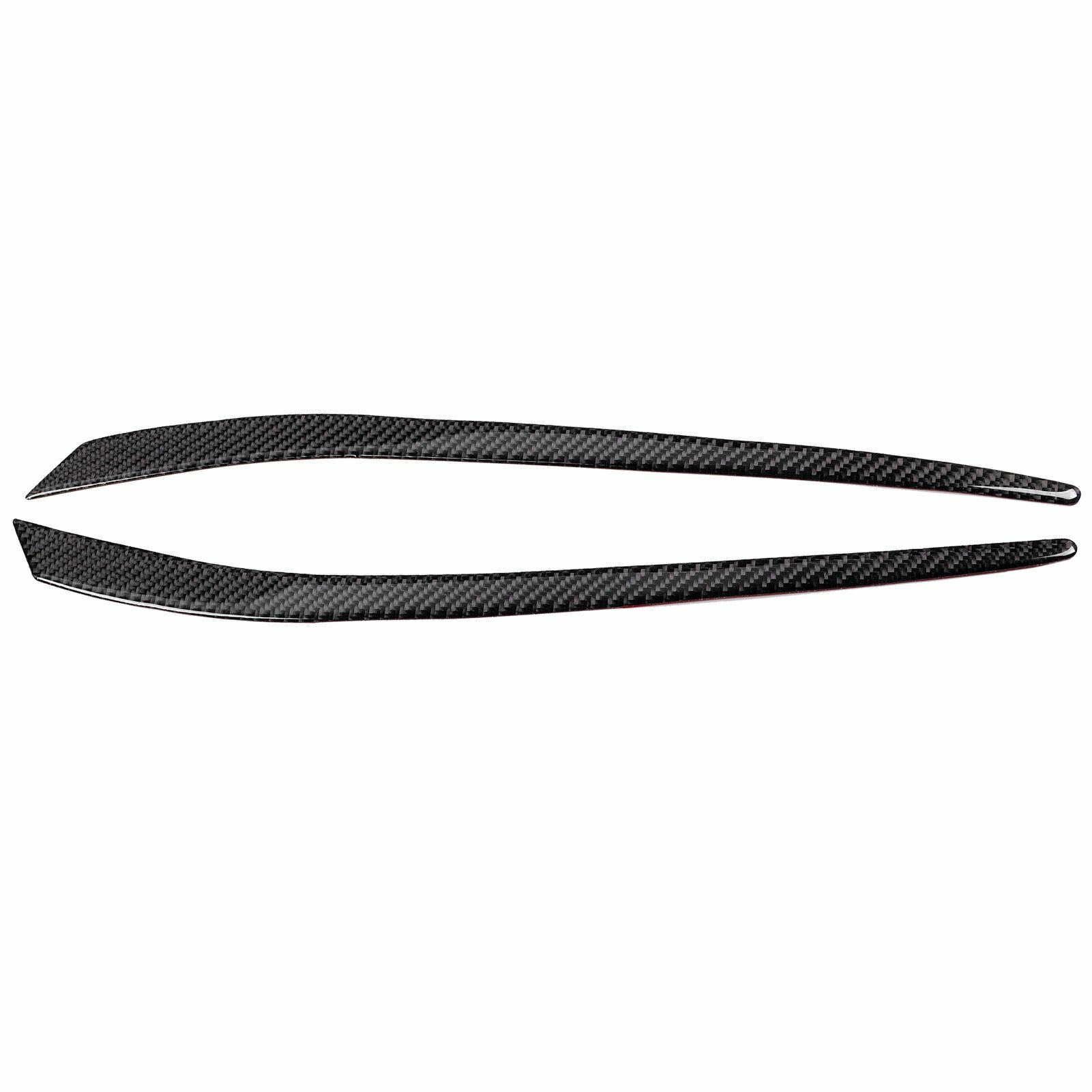 2 карбоновые накладки фар для Mitsubishi Lancer EVO 2008-2014