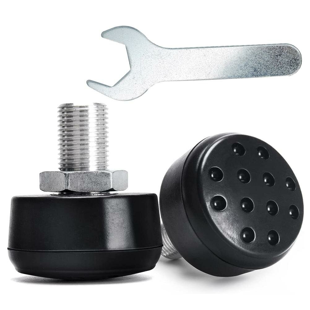 2 шт. 85A Roller Skates Toe Spectings с 9/16 -дюймовыми регулируемыми резиновыми тормозными блоками для квадратных коньков с высокими эластичными коньками с гаечным ключом