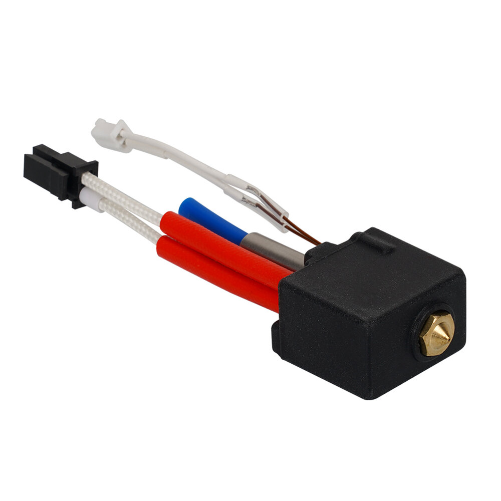 Kobra 2 Hotend 24 В 60 Вт для замены 3D-принтера Совместим с латунным соплом Anycubic 2 / Kobra2 pro/Kobra2 max и алюминиевым экструдером с тепловой головкой 0,4 мм, подходящими нитями 1,75 мм