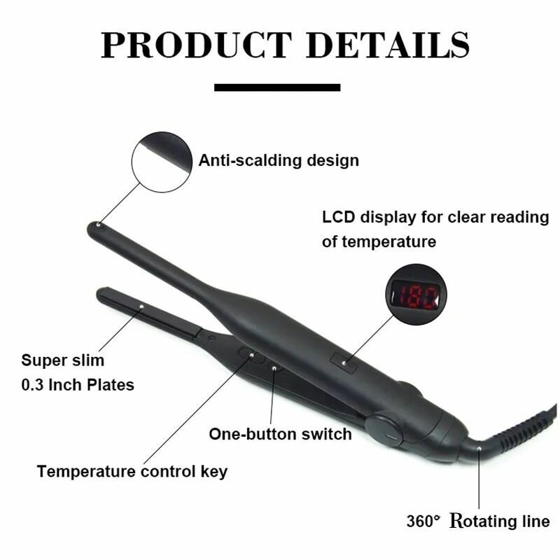 Многофункциональный выпрямитель волос, бигуди для коротких волос