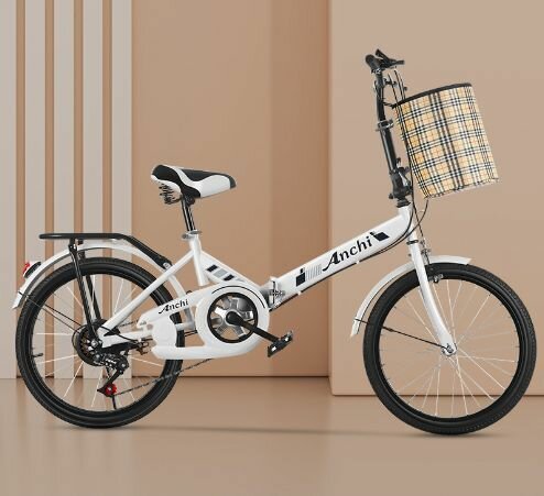 Новый 20-дюймовый студенческий портативный складной велосипед с регулируемой скоростью, складной велосипед для мальчиков и девочек. -hj
