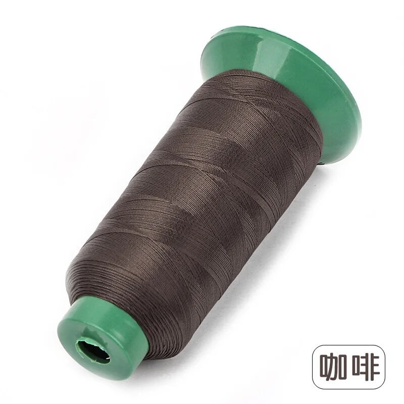 Сверхмощная нить 1500 ярдов 210D/3, универсальная высокопрочная швейная нить из полиэстера для плетения обивки, джинсов, кошелек с бисером