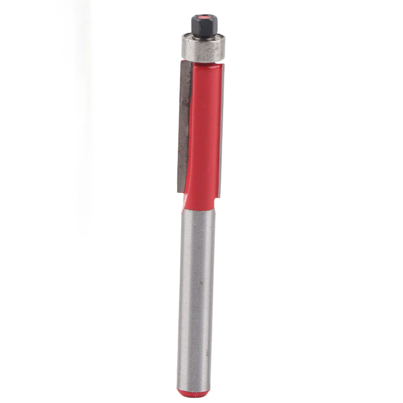 1x 1/4' Фреза с прямым хвостовиком, подшипниковая фреза для чистовой обработки заподлицо, 6/8/10/12 мм