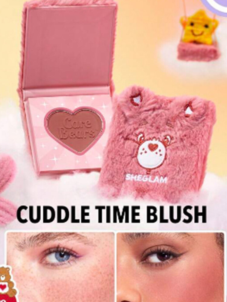SHEGLAM CARE BEARS Совместный набор ， Волосатый румянец，Цветопередача, матовая