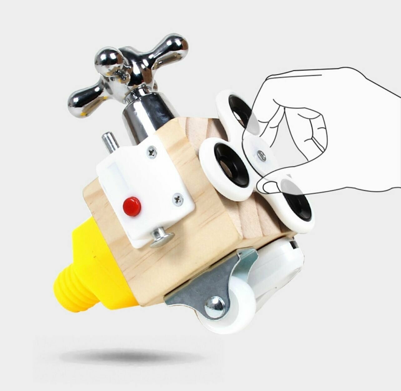 Бизи кубик. Кубик для малыша/ бизикубик дорожный, игры в дорогу, развивающие игрушки