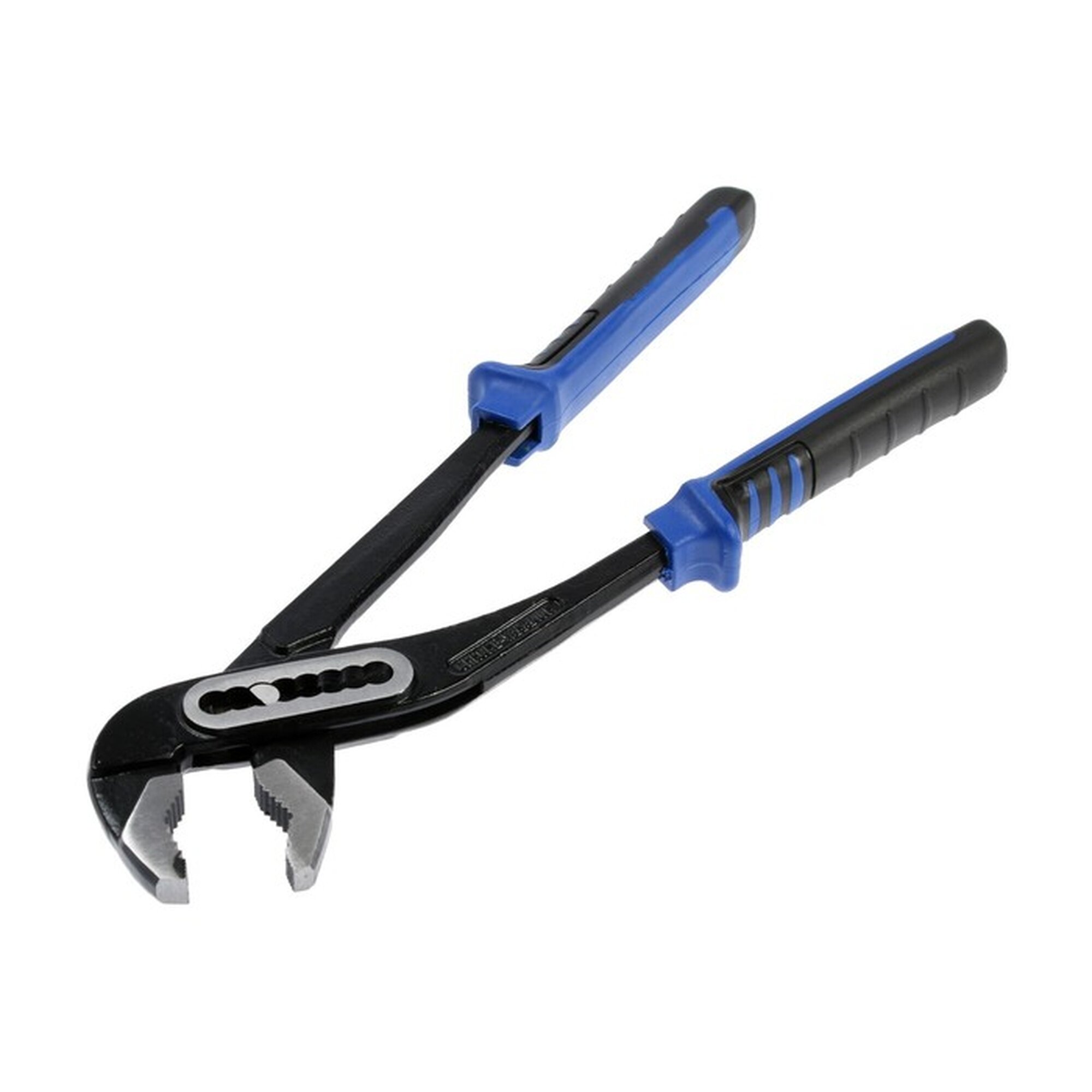 Клещи переставные тундра, CrV, двухкомпонентные рукоятки, 300 мм