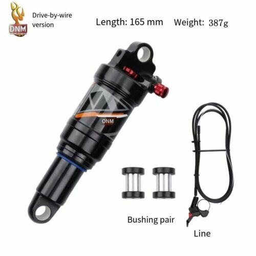 Горный велосипед DNM AO-38RC, задний амортизатор с проводным управлением, 165/190/200/210 мм