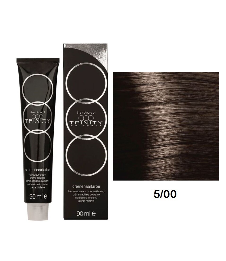 Trinity COT Тринити Стойкая краска с кератином 90 мл - COT 5/00 warmes hellbraun Светло-коричневый теплый