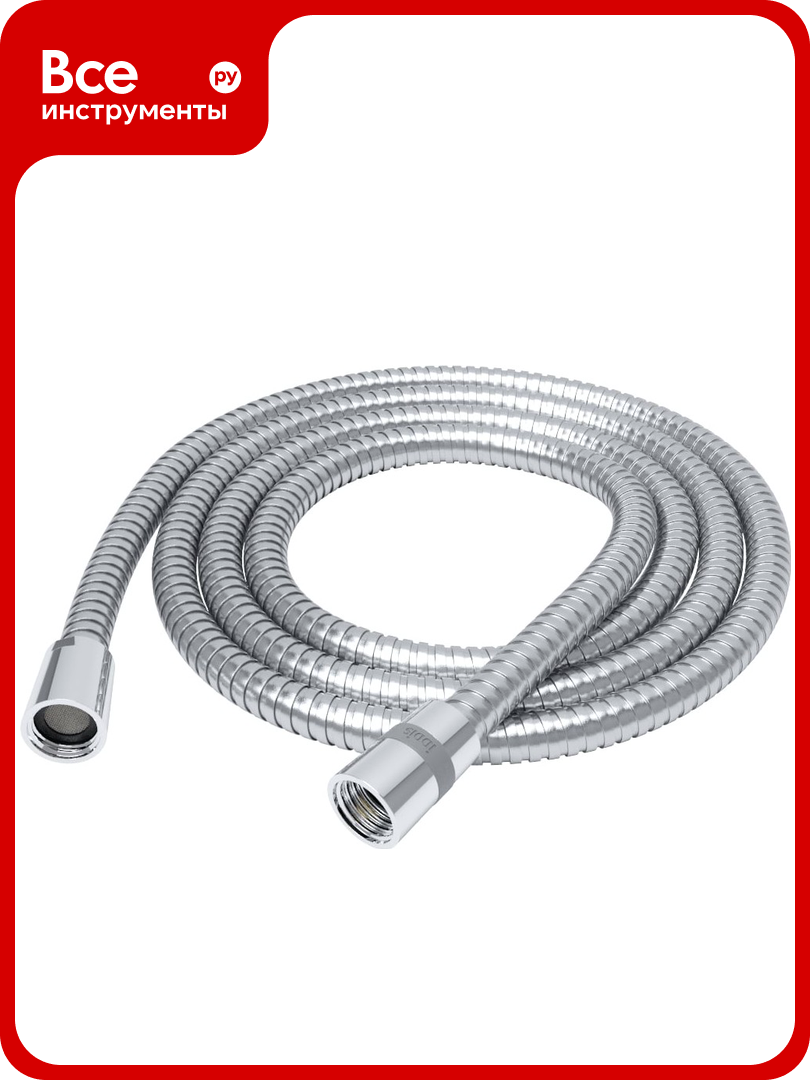 Шланг для душа, нержавеющая сталь, 2м IDDIS A50211 2.0, из качественных материалов