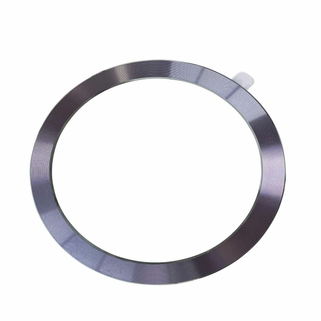 Аудиоаксессуары+Беспроводная зарядка мобильного телефона magsafe CD с рисунком магнитного притяжения магнитное кольцо-светло-фиолетовый