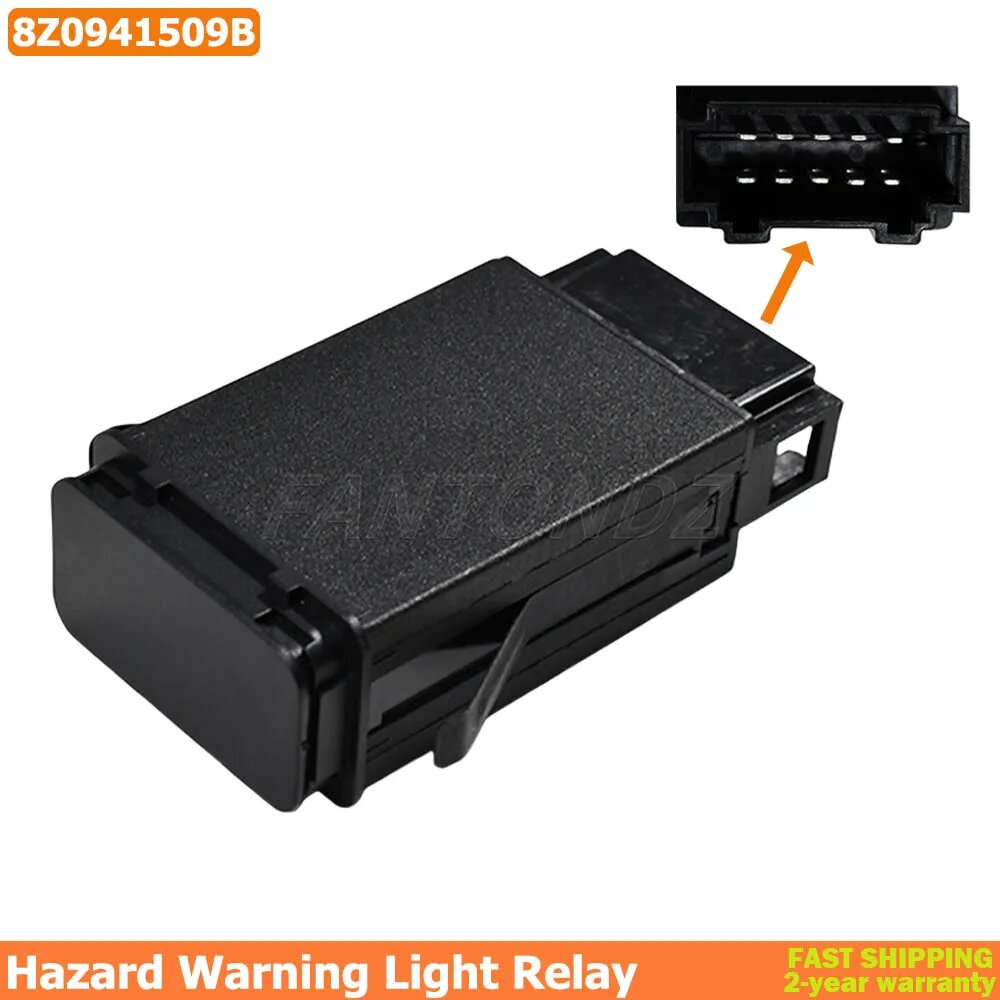 Реле сигнальной лампы, мигающее реле сигнальной лампы для Audi A2 8Z 2000-2005 8Z0941509B