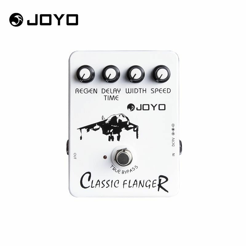 JOYO JF-07 Classic Flanger Педальный эффект Дрожащий Вибрато-припев для электрогитары