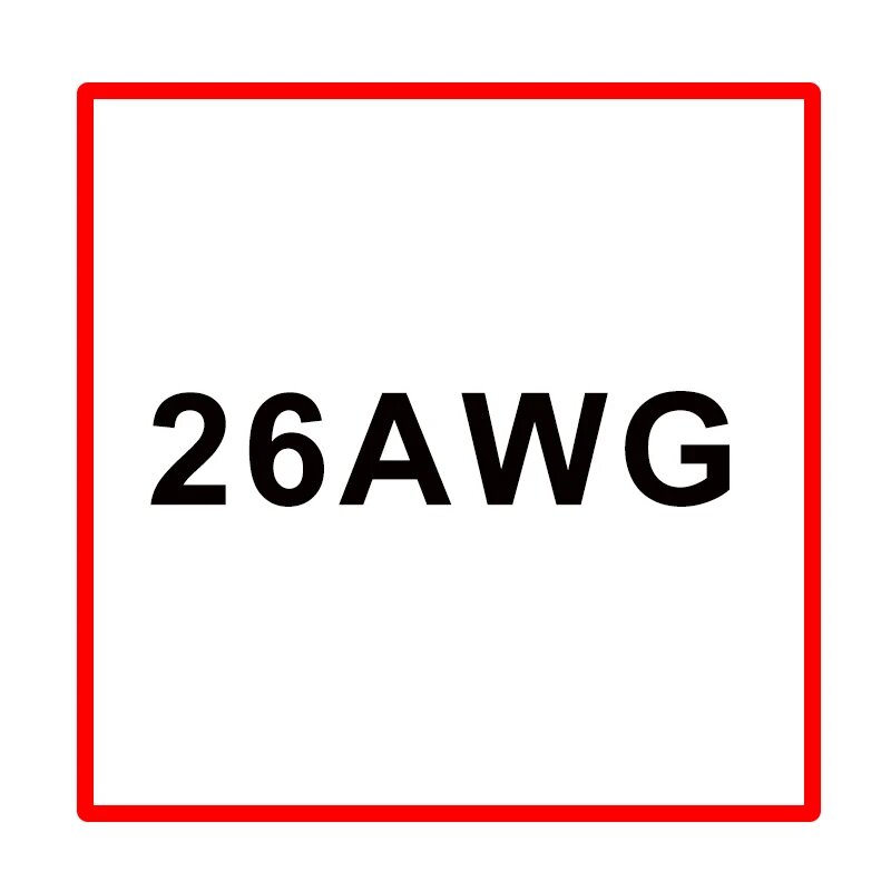 Медный сигнальный кабель UL2464 2/5/10M 3Cores, 26AWG, 5Meters