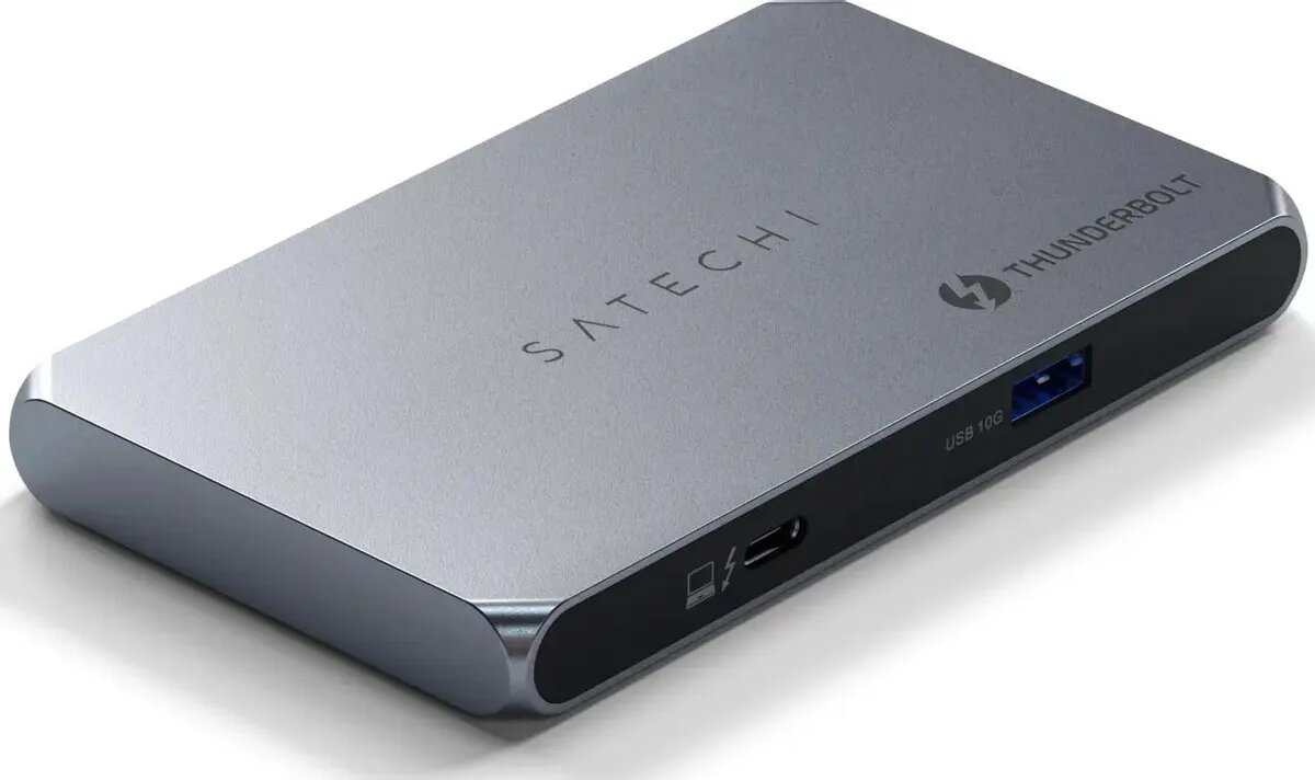 ST-T4SHM-EU / USB-разветвитель Satechi Thunderbolt 4 Slim Hub (Thunderbolt 4 х 4, USB 3.2 Gen 1 Type
