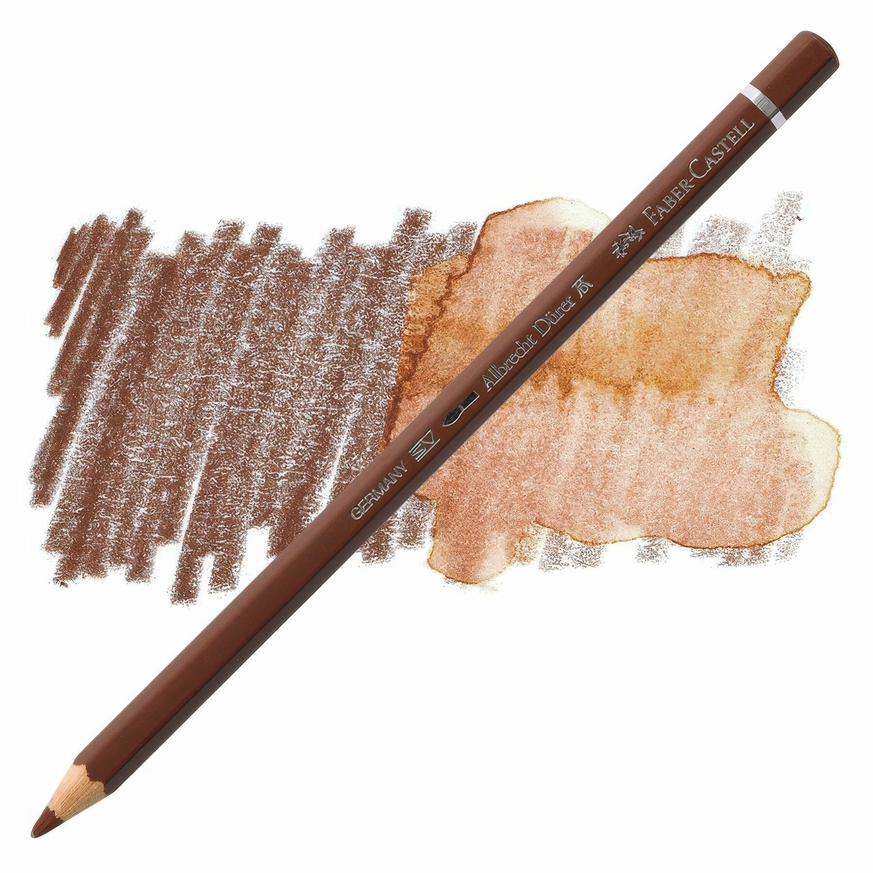 Карандаш цветной акварельный Faber-Castell "Albrecht Durer", 1 шт, цвет №283 жженая сиена