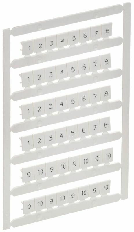 Маркер для CTS 6кв. мм/CP 10кв. мм «1-10» ARMAFIX IEK AF-CT10D-M-006-01