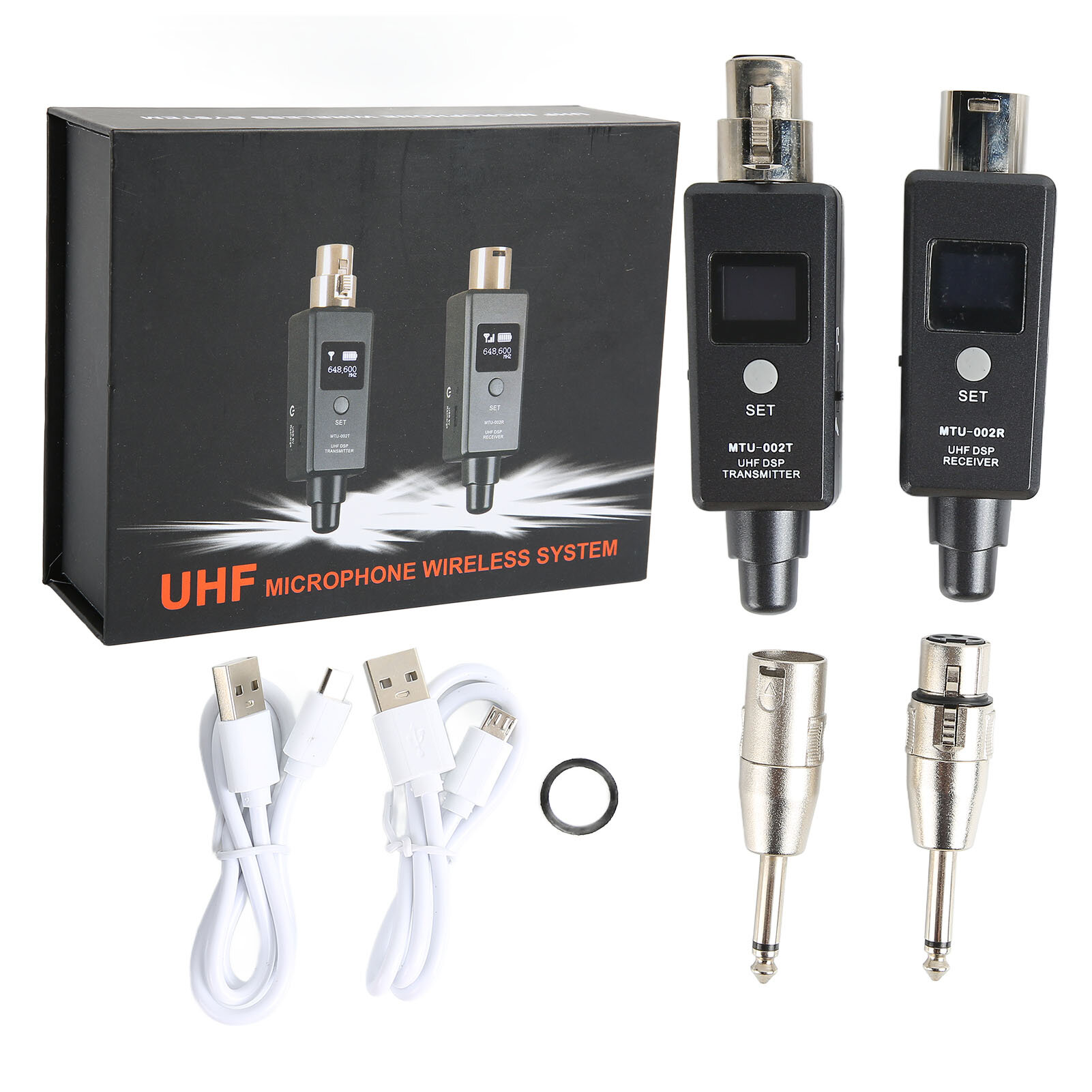 Микрофон беспроводная система xlr беспроводной передатчик и адаптер беспроводного микрофона приемника для динамического микрофона