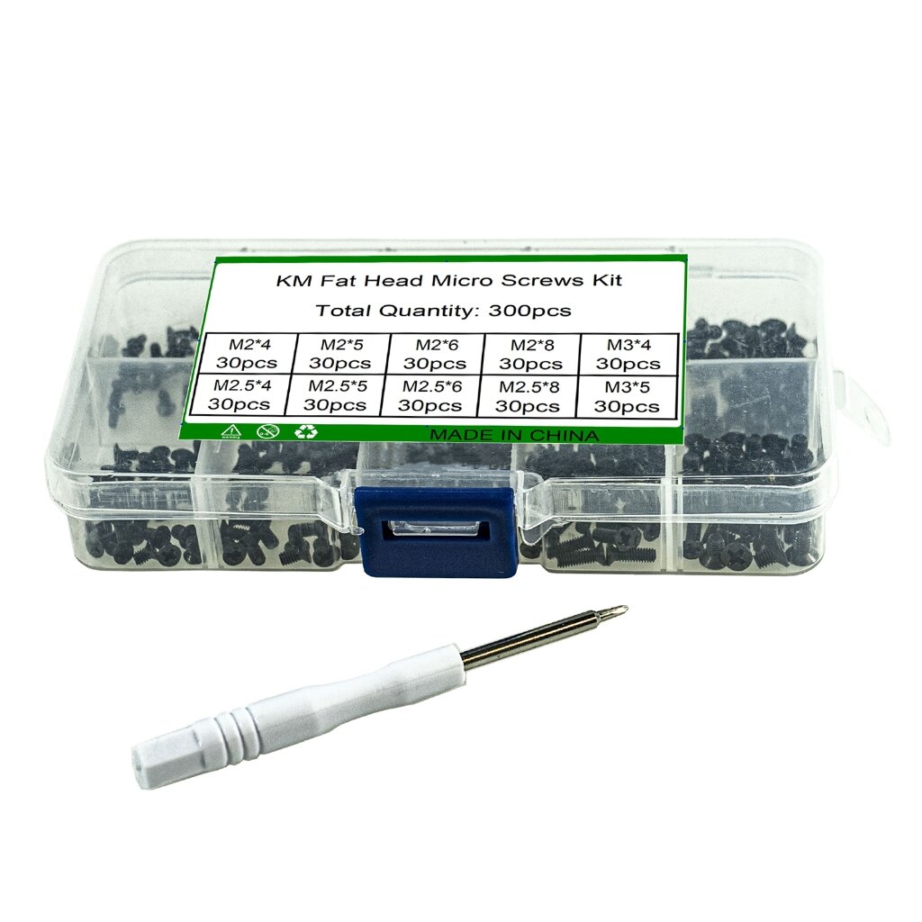 300 шт. набор маленьких винтов, коротких саморезы с плоской головкой, электронный аксессуар для самостоятельной деревообработки