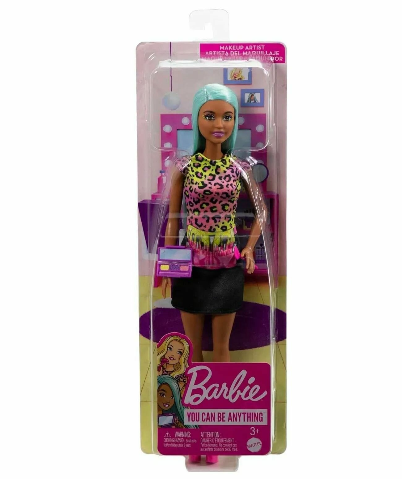 Кукла Барби, кукла для девочки Barbie Карьера визажиста, игрушка Mattel HKT66