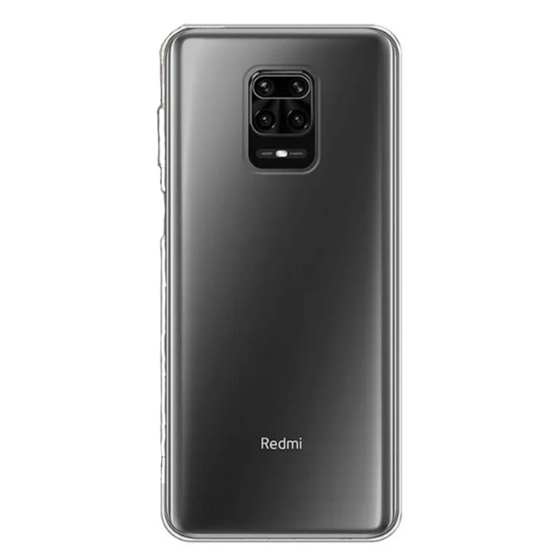 Чехол силиконовый для Xiaomi Redmi Note 9S/Note 9 pro/Note 9 pro max, с защитой камеры, X-CASE, прозрачный