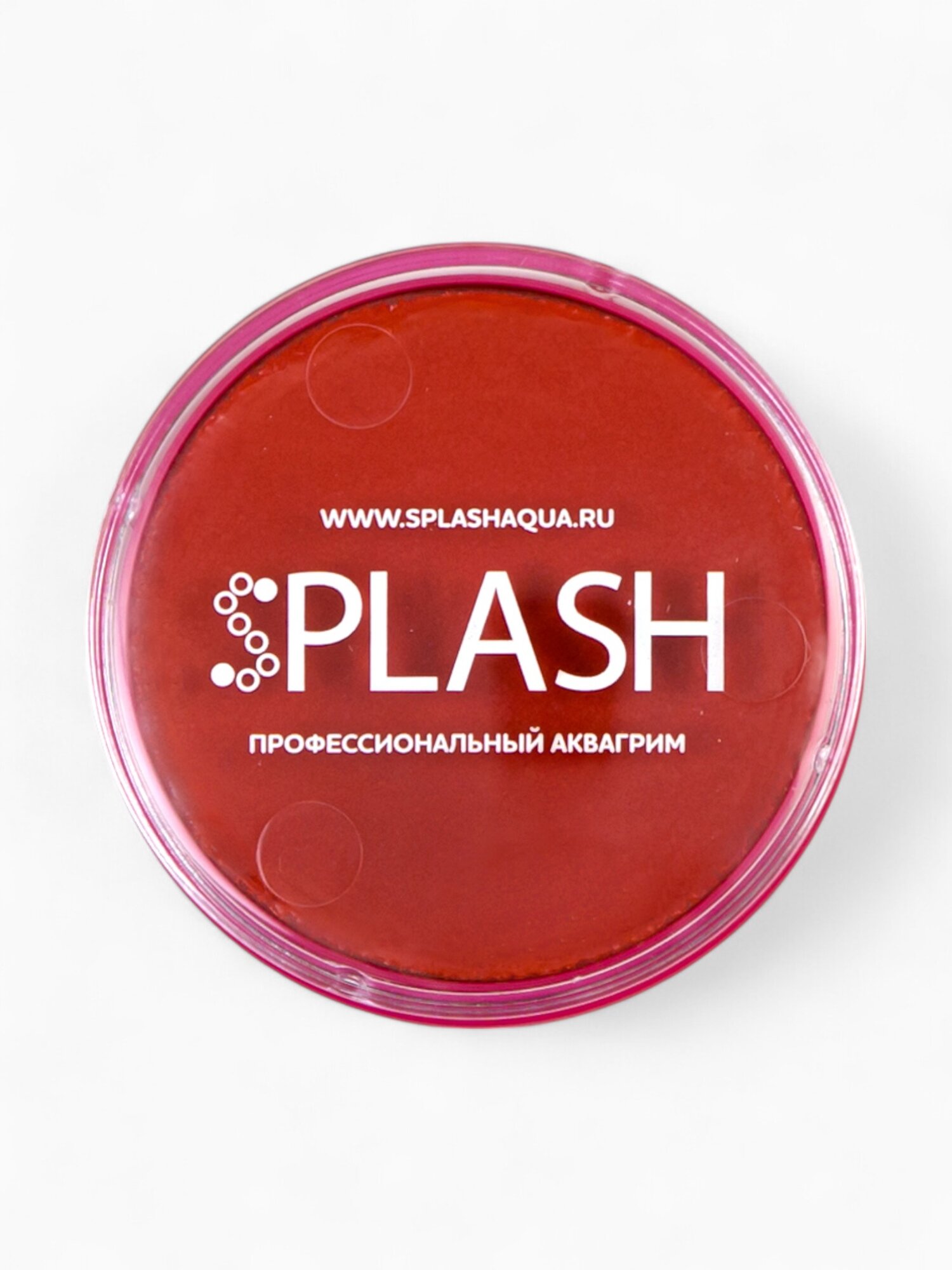 Аквагрим в шайбе, регулярный, красный, 32 г
