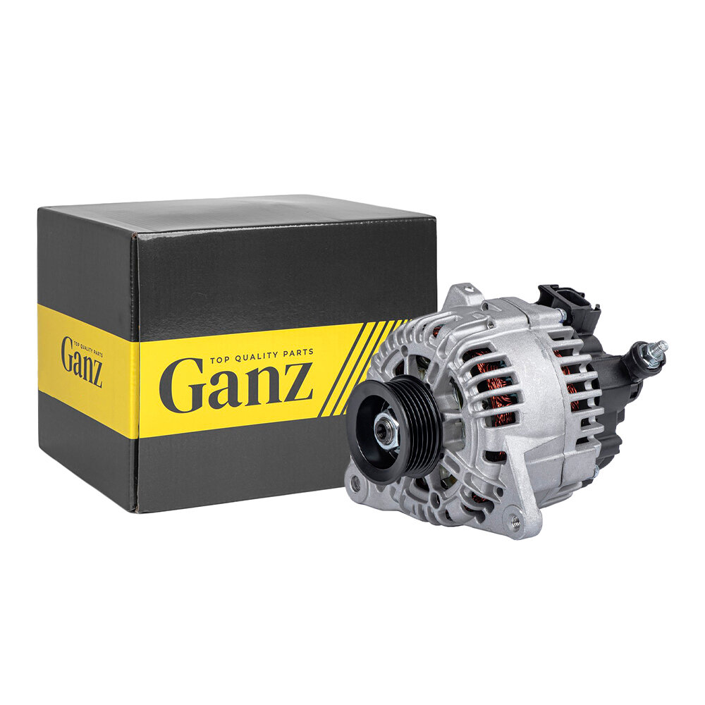 Генератор (12V/120A) HYUNDAI Sonata/Santa Fe I/Trajet mot.2.7L /120A GANZ GIP13048