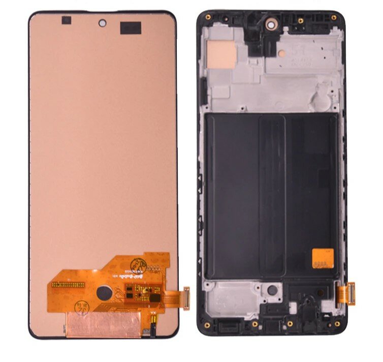LCD-ЖК-сенсорный дисплей-экран-модуль MyPads запчасть в сборе с тачскрином на ZTE Blade A51 (2021) черный