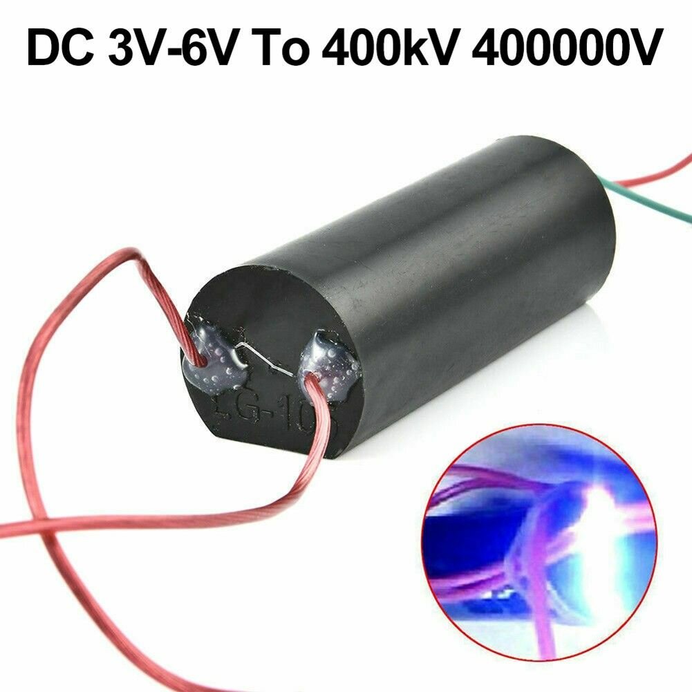 Высоковольтный генератор Повышающего модуля питания Постоянного тока от 3 В до 6 В До 400 кВ 400000 В
