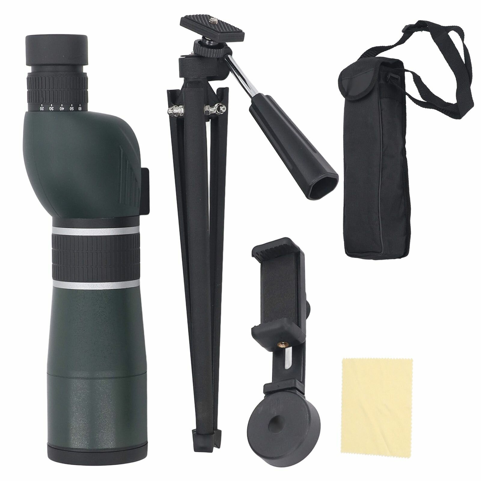 Зрительная труба 20-60x60 (ночное видение, кронштейн для телефона)