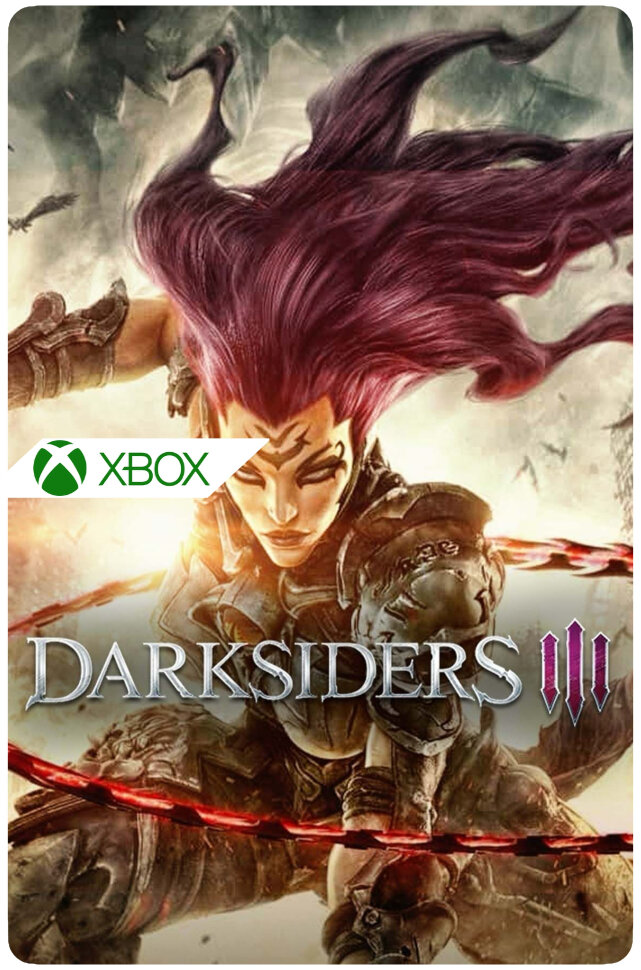 Игра Darksiders III для Xbox One/Series X|S (Аргентина), русский перевод, цифровой ключ