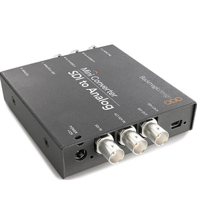 Преобразователь SDI, DVI, компонентное видео, HDMI Blackmagic Mini Converter SDI to Analog