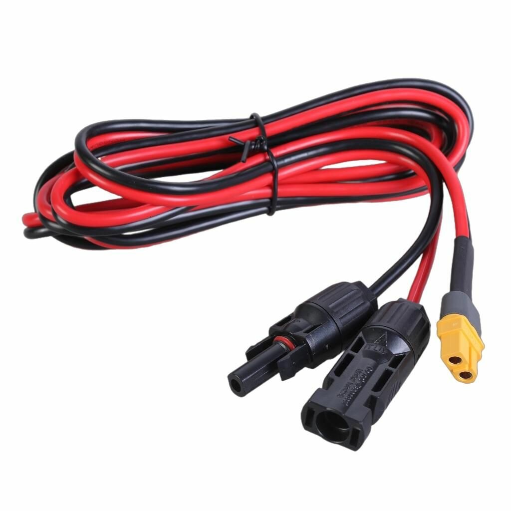 Прочный кабель 12AWG XT60 для зарядки аккумуляторов и солнечных панелей, 5 метров